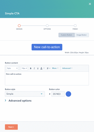 Keeping your HubSpot Call to Action's on Brand