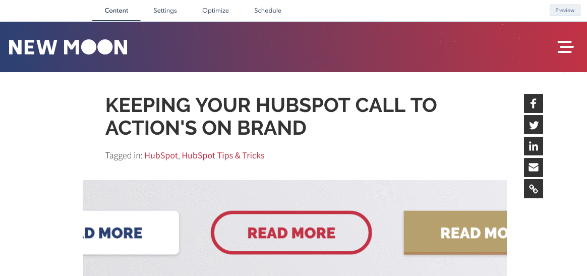 How to change the publish date of a HubSpot page or blog post